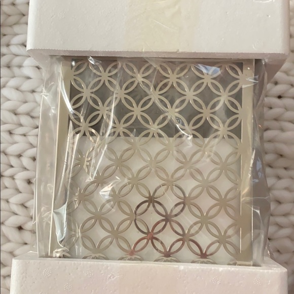 PartyLite | Accents | Partylite Infinite Circles Silvertone Lantern ...